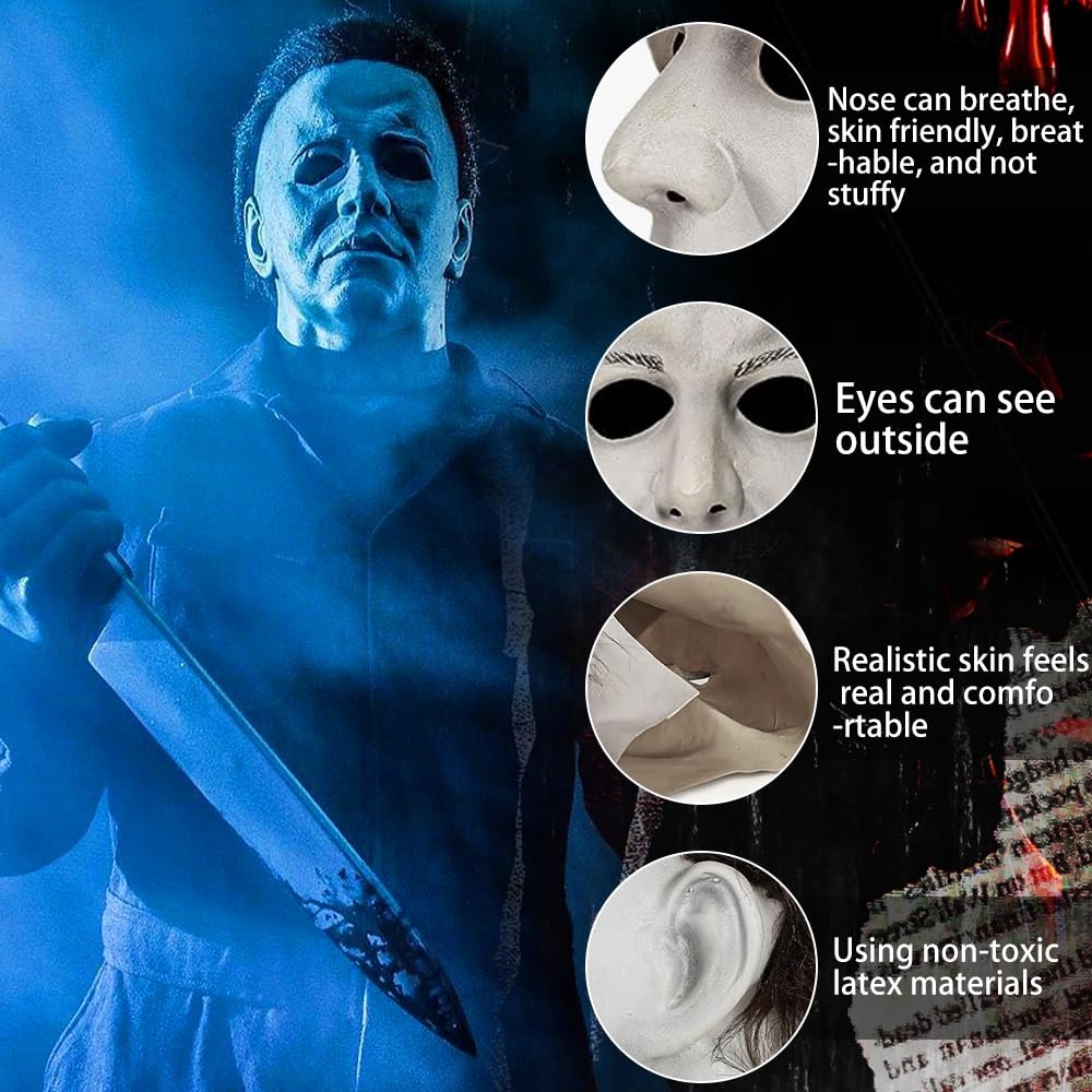 Ghost Michael Myers Costume Michael Myers Halloween Outfit