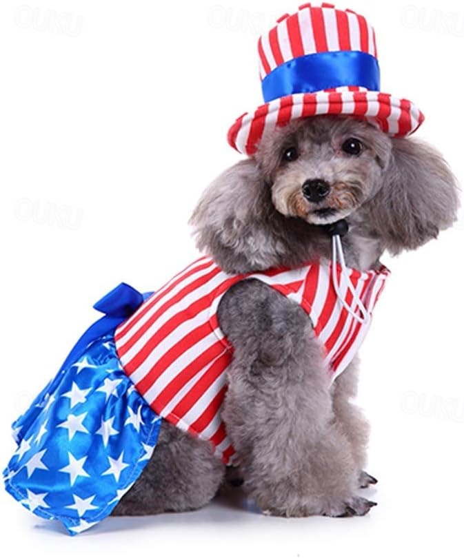 Costume Indiano Cane EDJKEJYCO Vestiti Del Cane Del Cranio Indiano,