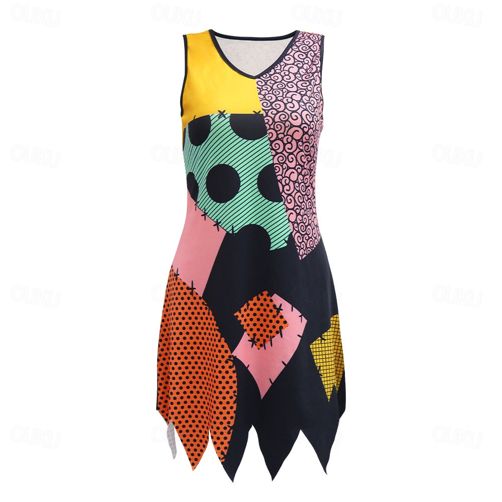 Nightmare Before Christmas Sally Dress