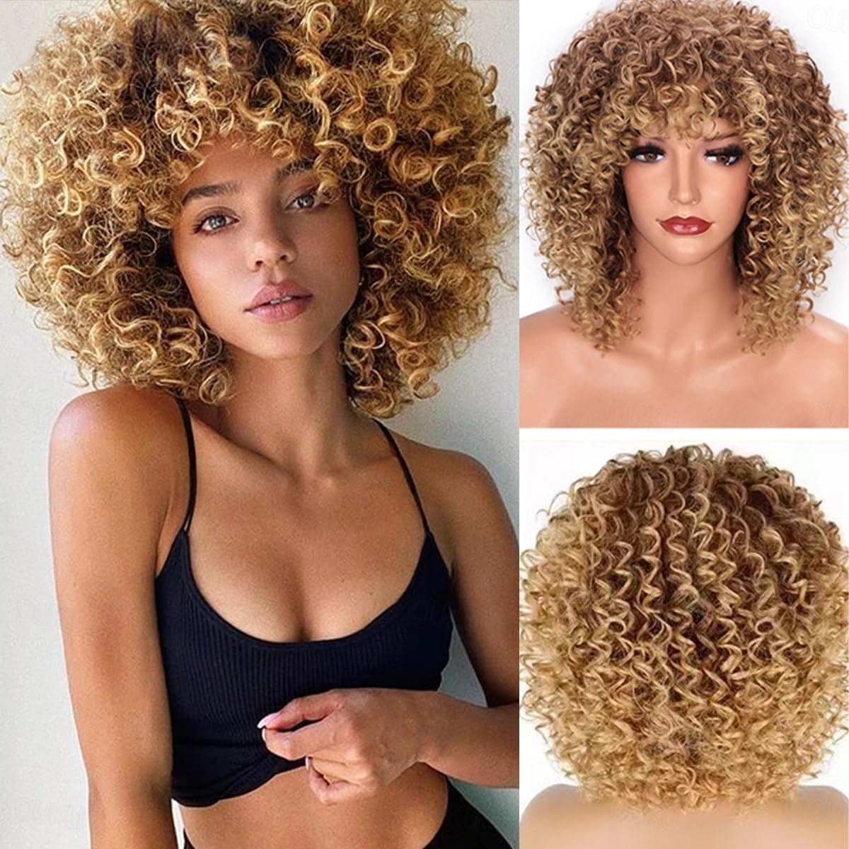 Blonde wigs for black women store