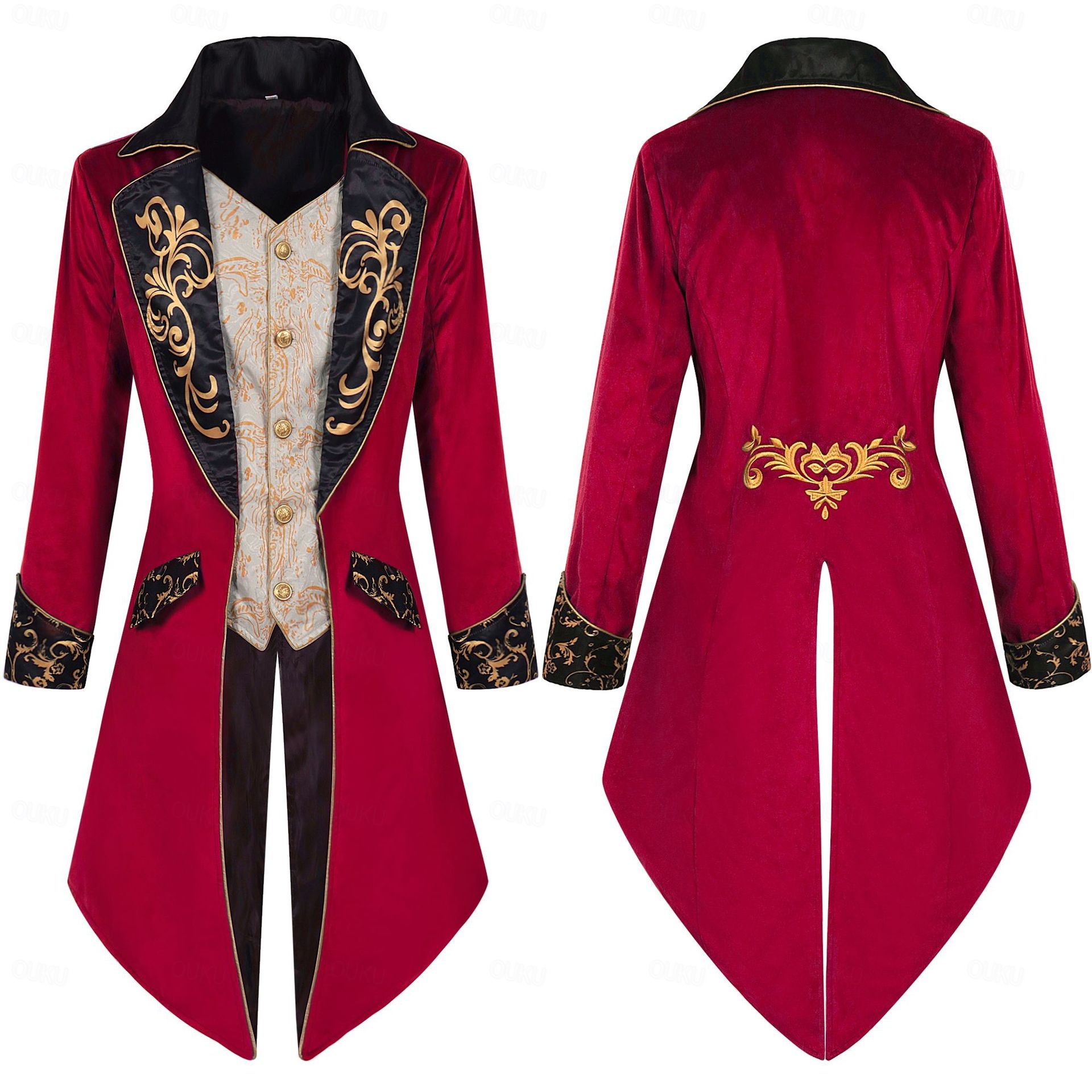 Red Coat Costume Adult