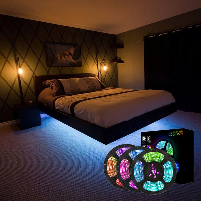 3x5M 49ft LED Strip LightsParty TV Backlight Décor 900 2835SMD RGB ...