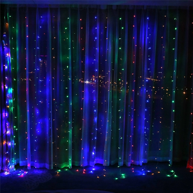 Curtain String Lights 3x1M 3x2M 3Mx3M Curtain Lights 24V Low Voltage ...