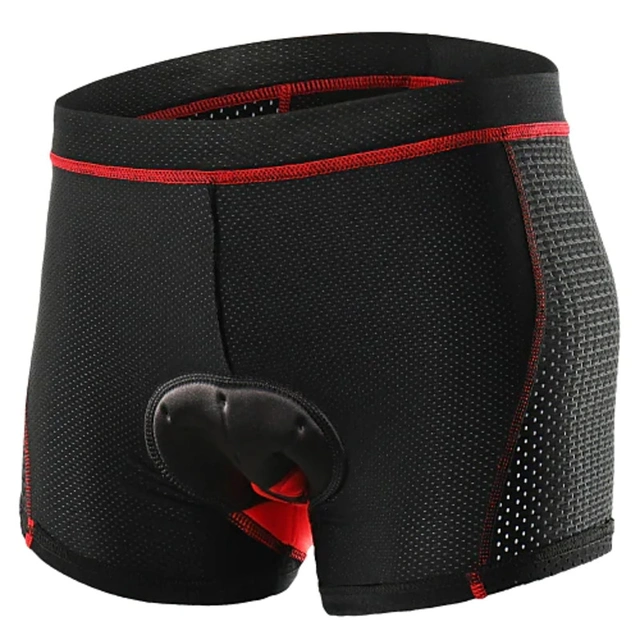 Men's Cycling Underwear Shorts Cycling Underwear Padded Boxers Bike ...