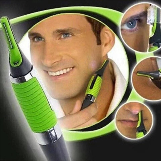 Eyebrow Ear Nose Trimmer for Men Removal Clipper Shaver Electric Nose ...