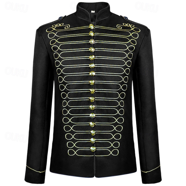 Jas Militair uniform Circusjasje Prins Aristocraat Retro vintage Rococo ...