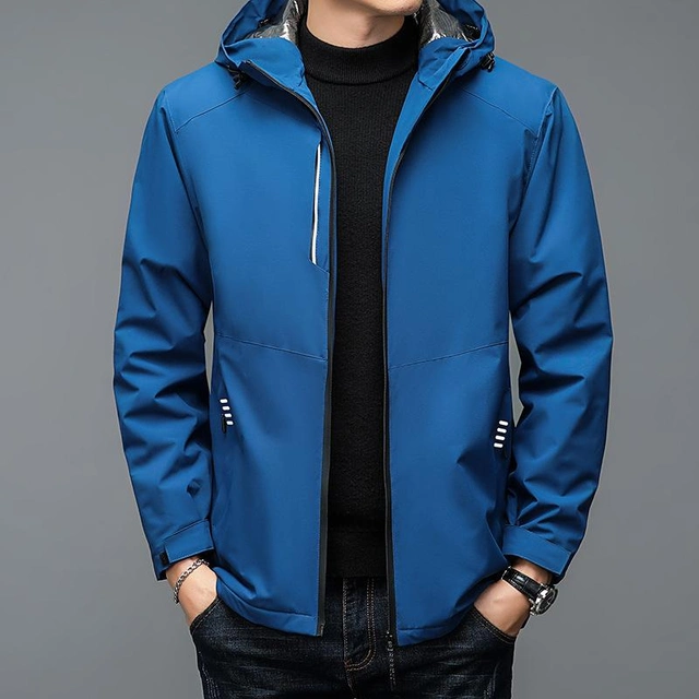 Stilvolle Windbreaker Herren Winter Ebenbild