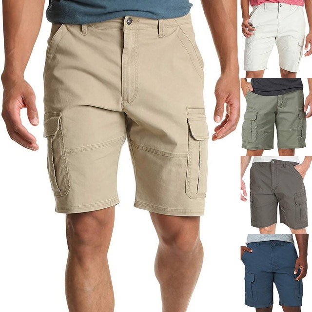 Homme Pantalon cargo Short Cargo Short Chino Bermuda Short de travail ...