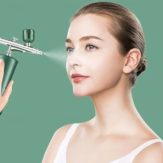 Oxygen Facial Portable Airbrush Handheld Facial Steamer For Lady Gifts ...