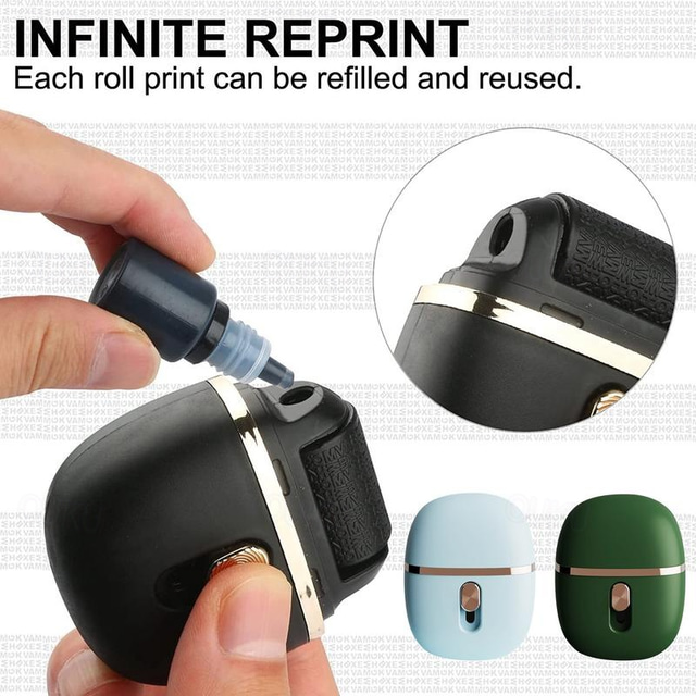Identity Protection Roller Stamp For Identity Identification Shielding ...