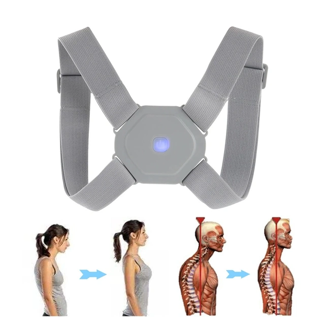 Adjustable Intelligent Posture Trainer Smart Posture Corrector Upper ...