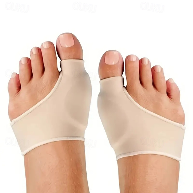 2pcs Soft Silicone Toe Hallux Valgus Separators (Suitable For Night And ...