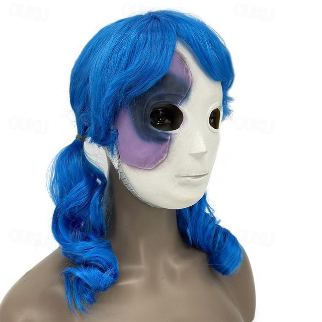 Sally Face Sally Mask Halloween Props Adults' Men's Women's Funny Scary ...