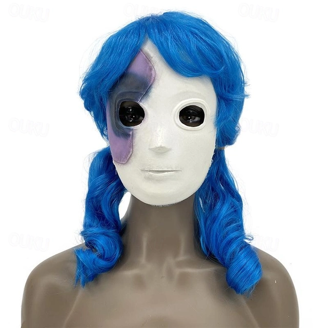 Sally Halloween Mask Halloween Props Sally Face Funny Scary Costume ...