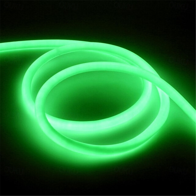 360 Round Neon Led Light Strip 220V-240V Tube Flexible Rope Lights ...