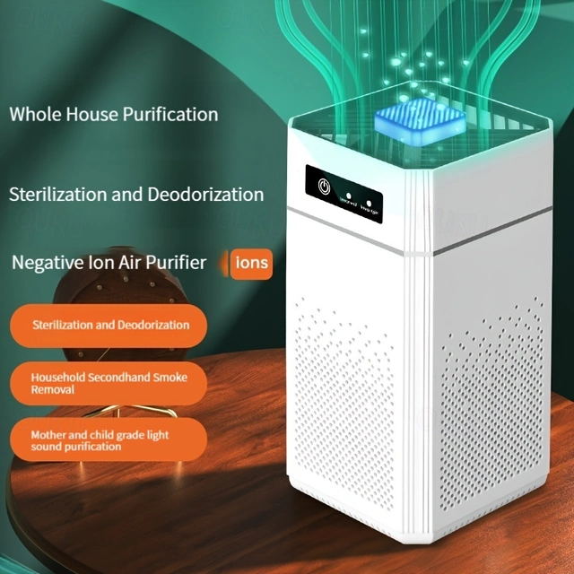 Negative Ion Air Purifier With Filter Cartridge Air Purifier For Whole ...