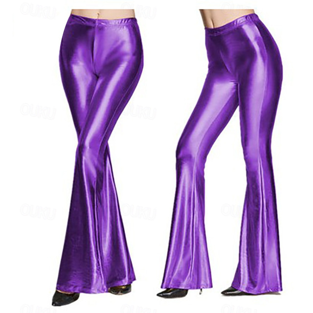 1980s Hip Pop Bell Bottom Pants Abba Costume Flared Trousers Disco ...