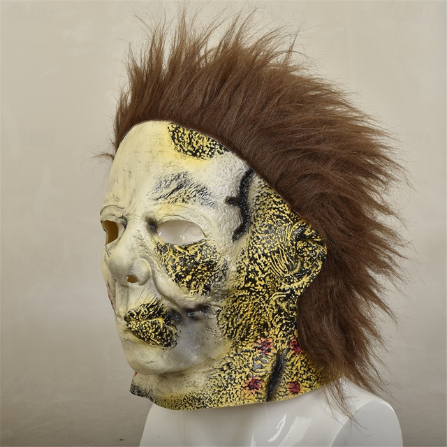 Michael Myers / Killer Halloween Mask / Full Head Halloween Scary ...
