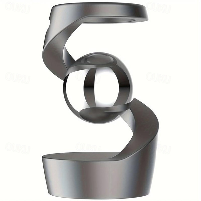 Anti-gravity Levitating Desk Toy Gyroscope, Optical Illusion Kinetic ...