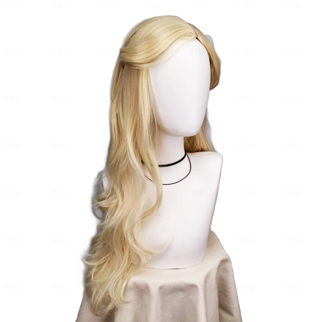 Women Cosplay Wig Synthetic Hair Wigs Black Braid for Elphaba Blonde ...