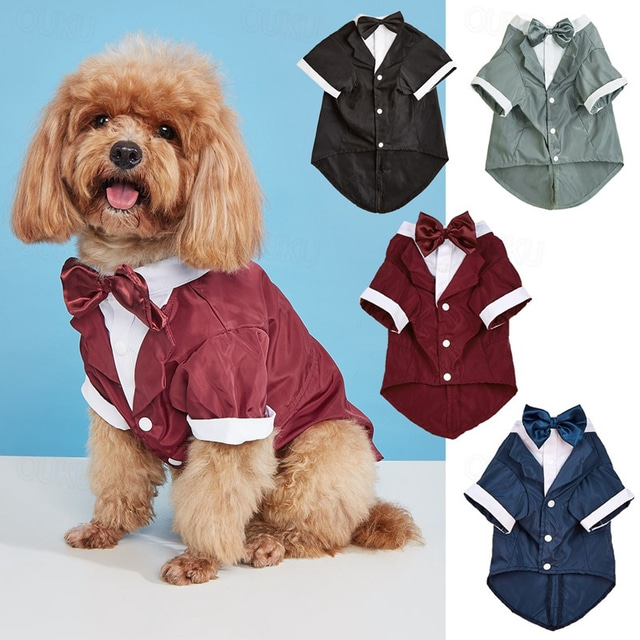 Dog Tuxedo Dog Suit Dogs Tuxedo Wedding Party Suit Dog Prince Wedding ...