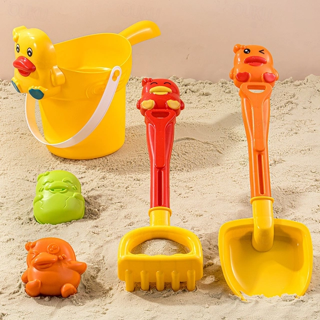 Beach Sand Buckets and Shovels Set - Beach Toys for Kids with Sand ...