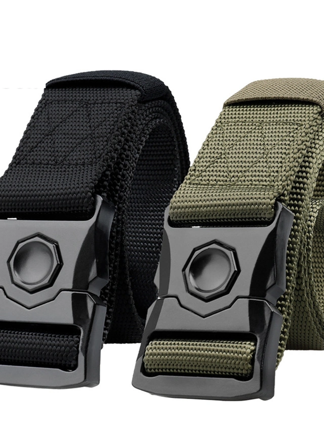 Men's Belt Nylon Designer Belts Outdoor Sports Outdoor Hiking Pure ...