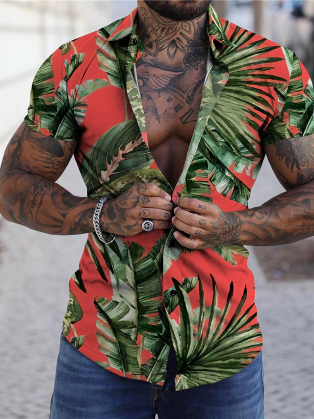 Men S Shirt Summer Hawaiian Shirt Graphic Shirt Aloha Shirt Summer