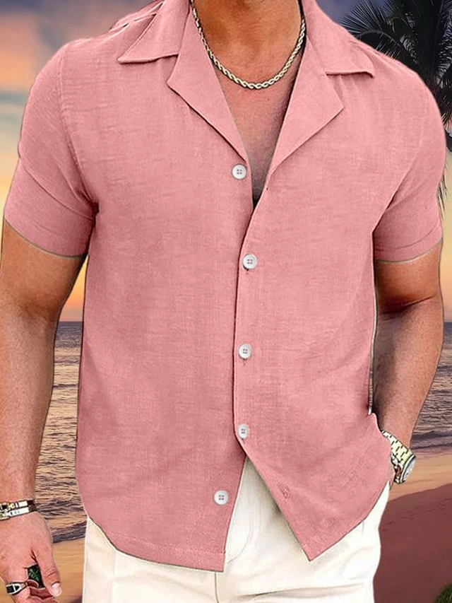 Homme Chemise Chemise boutonnée Chemise décontractée Chemisette Chemise ...