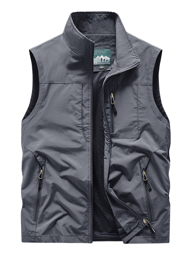 Men's Vest Daily Wear Modern Contemporary Spring & Summer Basic ...